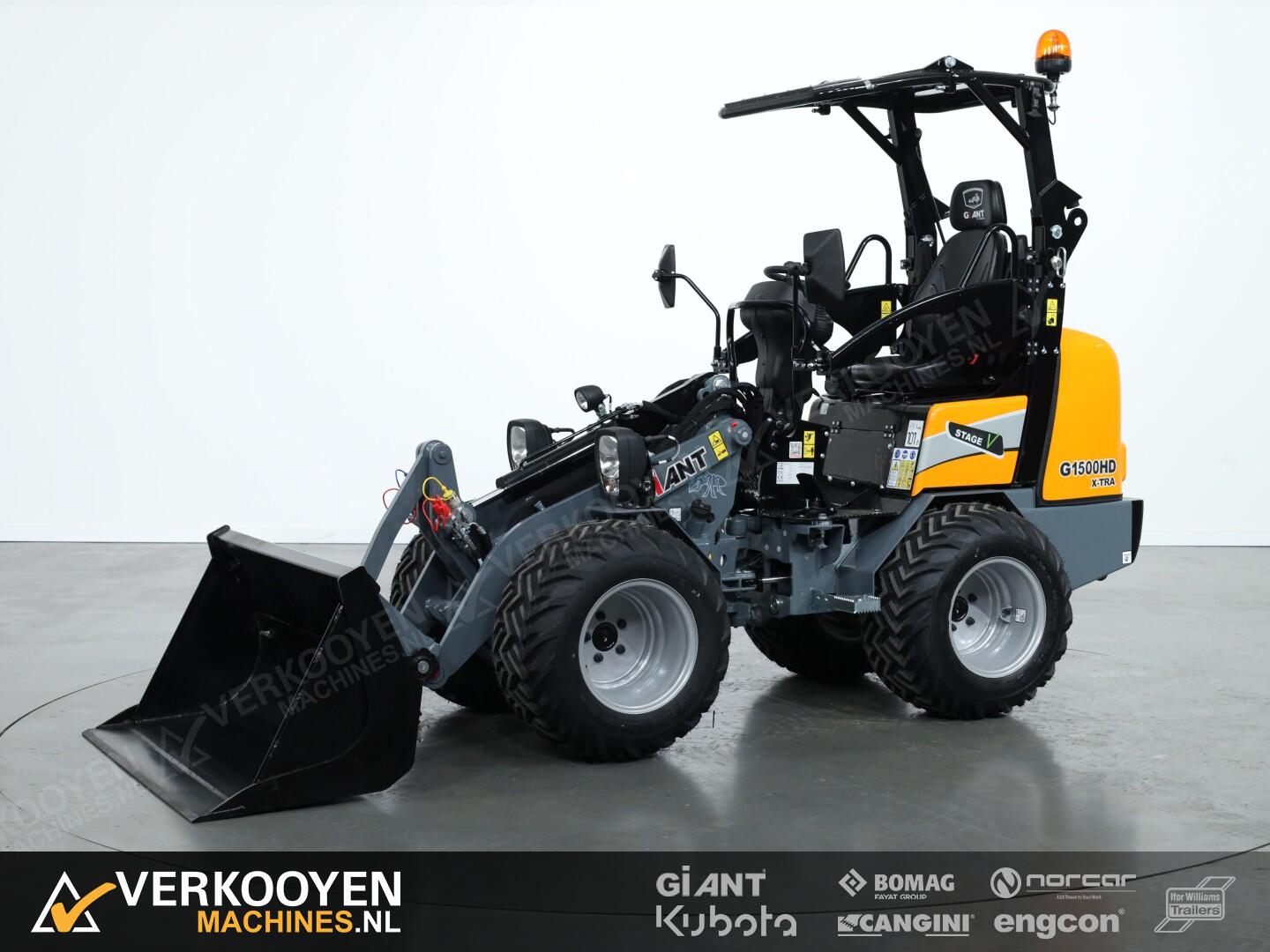 2024 Giant G1500 X-tra HD VK9809 | Wiellader | Mini Shovel - Verkooyen ...